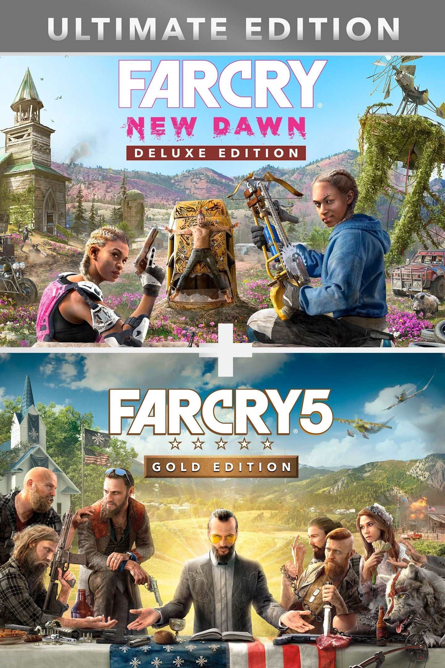 Far Cry 5 Gold Edition + Far Cry New Dawn Deluxe Edition Bundle – PlayX.cz